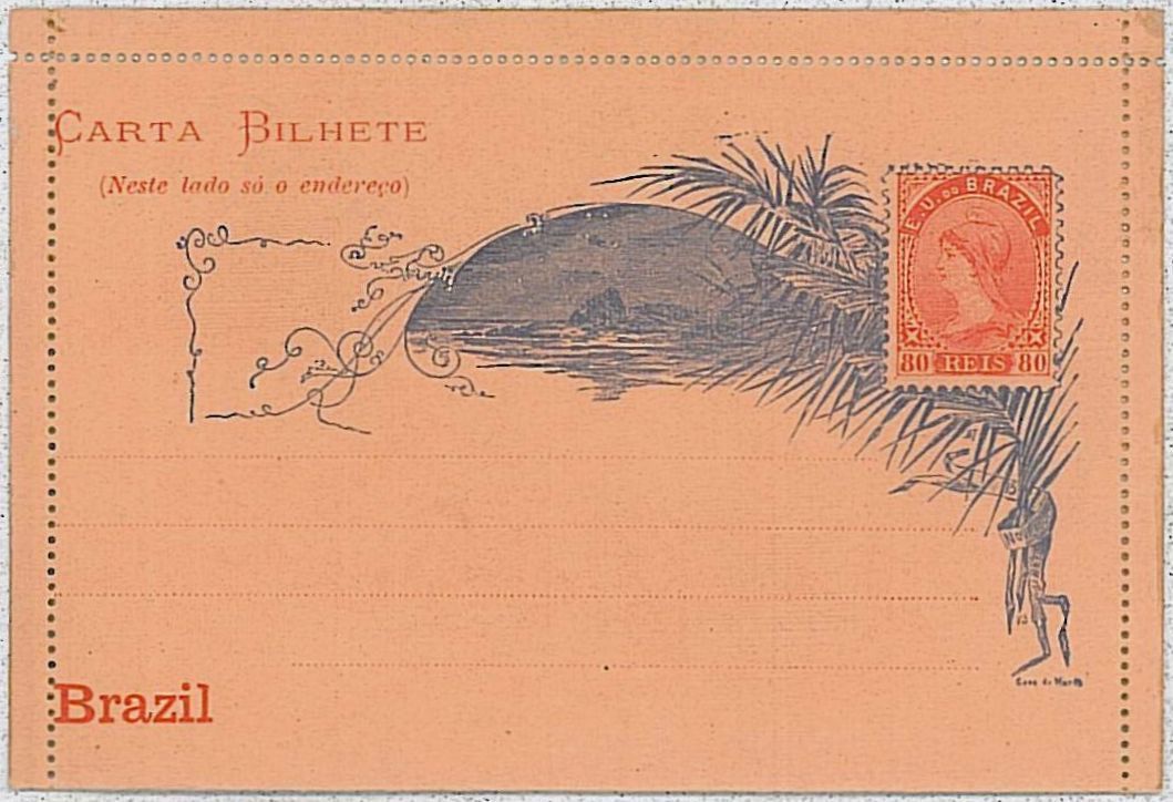 Brazil - Postal Stationery : Double Card | Specialty Philately - Postal ...