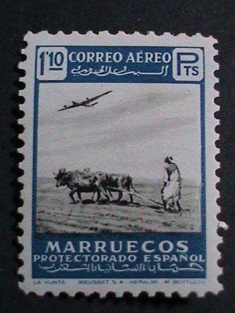 Spain-Marruecos Stamp- SC# C28-31 1953 Very OLD Airmail Mint Stamps SET ...