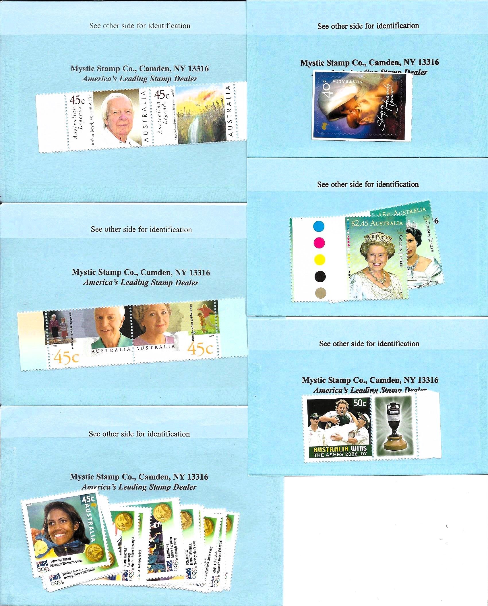 Australia and New South Wales 13 packets of OGNH - See Description ...