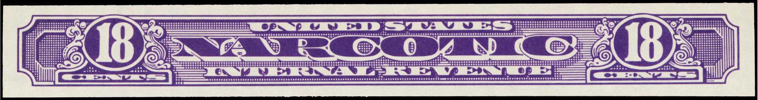 U.S. REV. Narcotics Rja68A Mint (ID # 114053)- L | United States ...