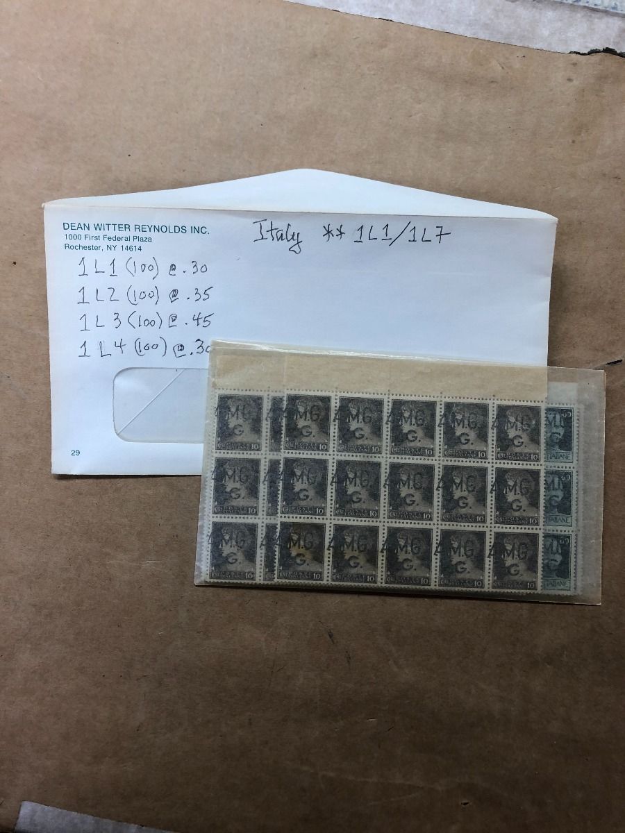 Italy – Mint & Used Stock Selection of Thousands – 419804 | Europe ...