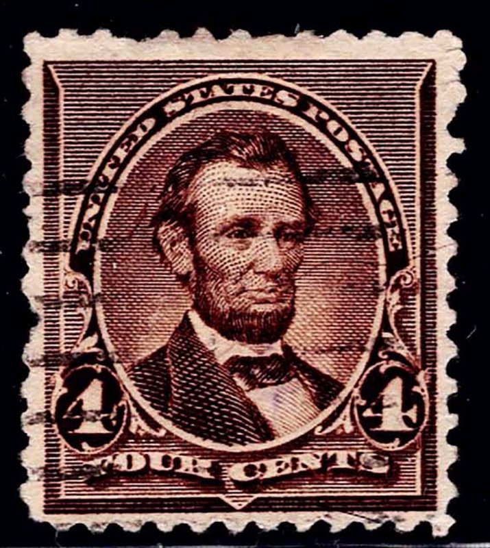 U.S. 222 Used HM Pencil Mark Single as Shown (V5148) | United States ...