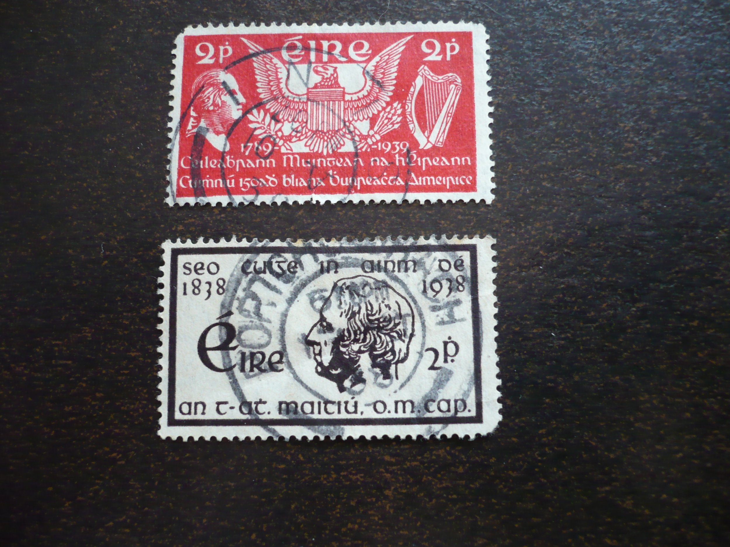 Stamps - Ireland - Scott# 101, 103 - Used Part Set of 2 Stamps | Europe ...