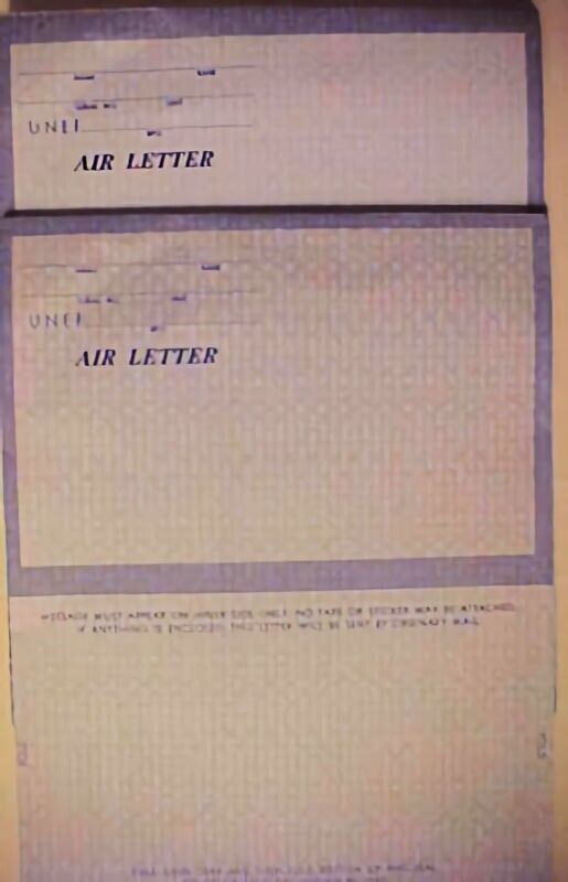 Israel AIR Letter Formula Miscut,Broken Letters at Bottom, & Normal ALL ...