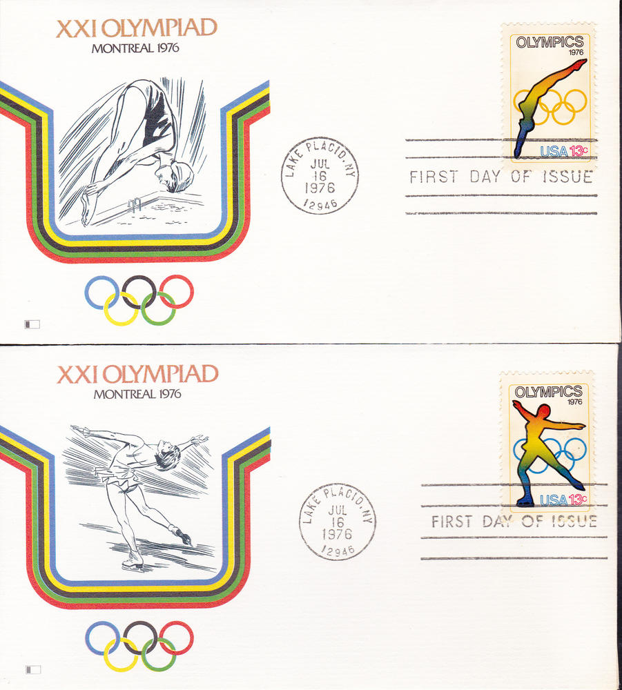 U.S. # 1695-1698, 1698a, Innsbruck Olympics, Fleetwood FDC | United ...