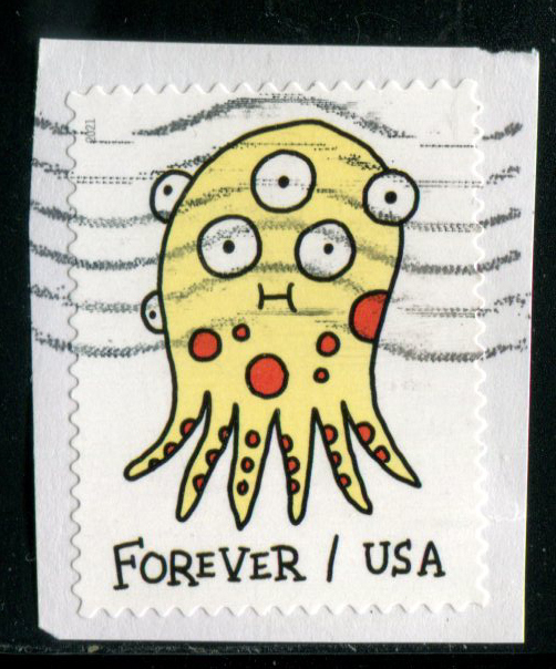 5638 (58c) Message Monster SA, used | United States, General Issue ...