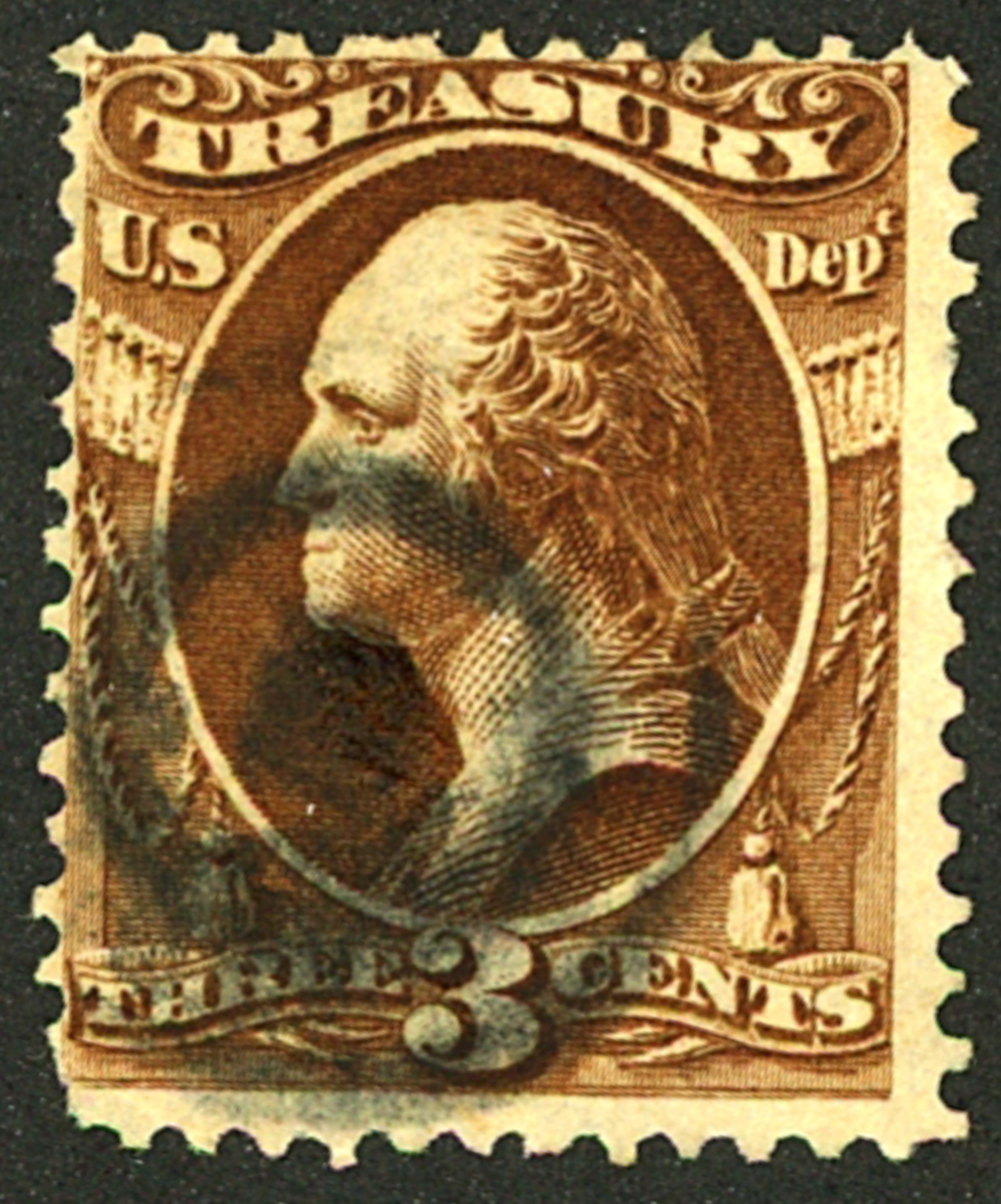 U.S. #O74 Used Creases | United States, Officials Stamp / HipStamp