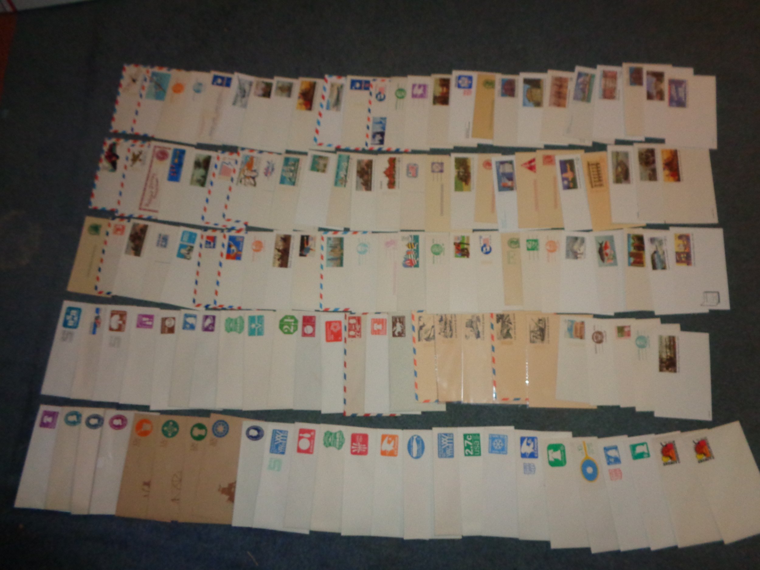US POSTAL STATIONARY COLLECTION, MINT, ENTIRES, OVER 120+ ITEMS / HipStamp