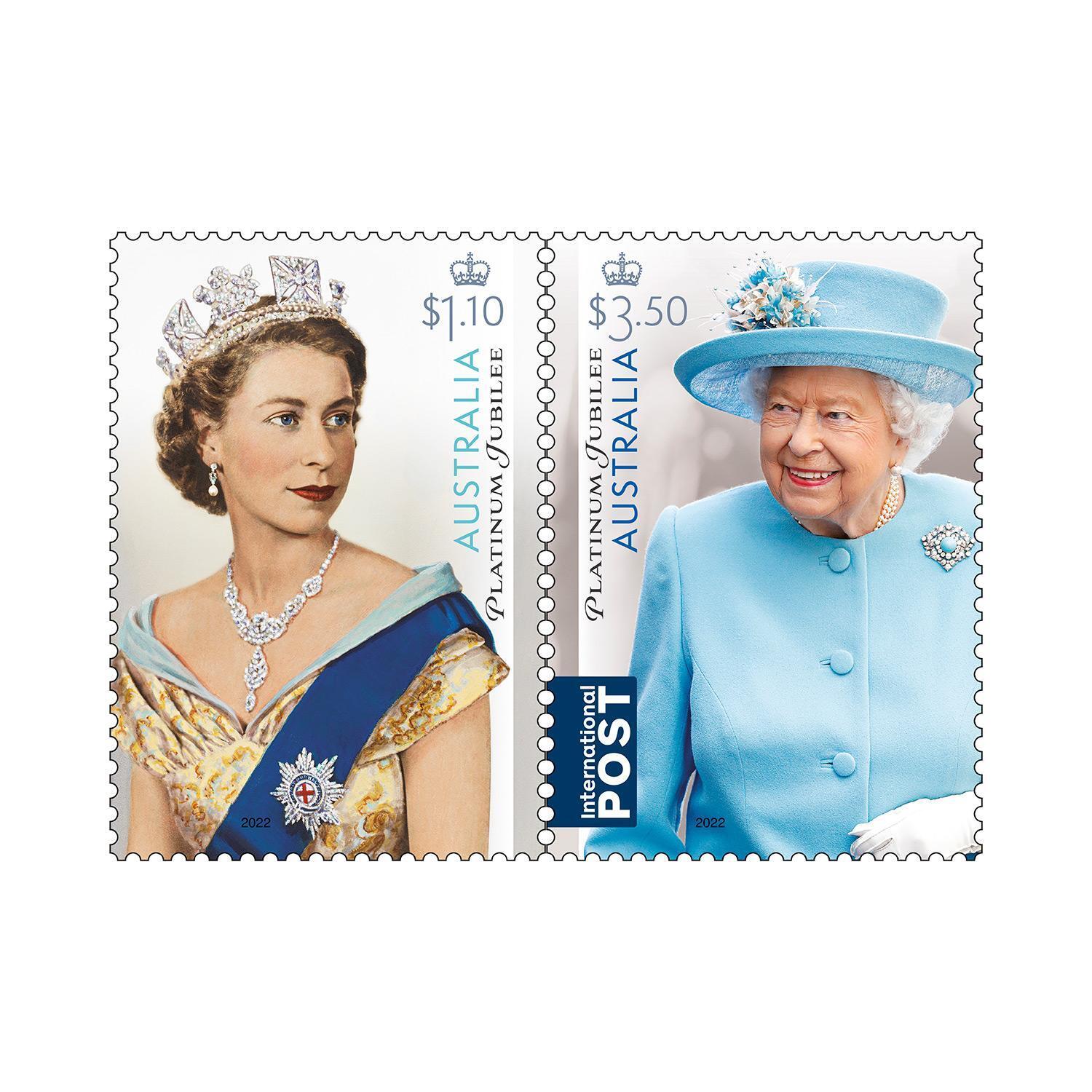 Stamps of Australia 2022 ( Pre order) - Set of Queen's Platinum Jubilee ...