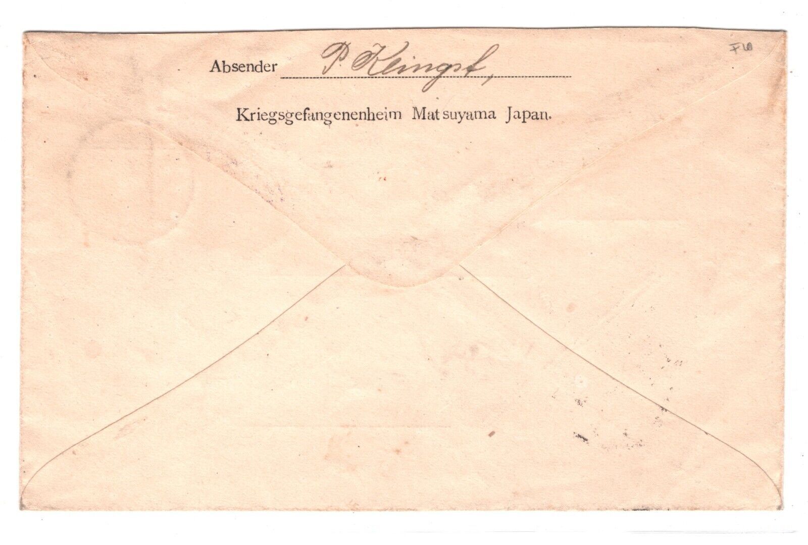 JAPAN WW1 POW MAIL Matsuyama CENSOR Marks CHINA Shanghai 1918 {samwells ...