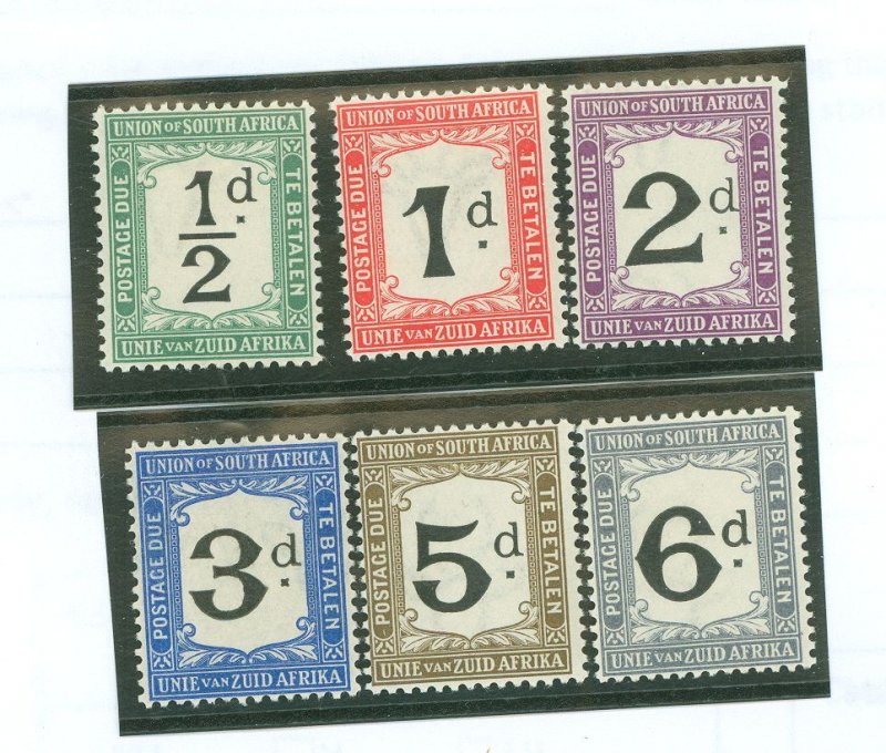 South Africa #J1-J6 Mint (NH) Single | Africa - South Africa, Postage ...