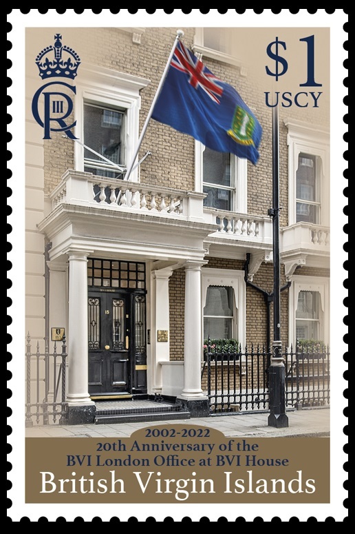 British Virgin Islands 2023 Architecture BVI London Office Flag ...