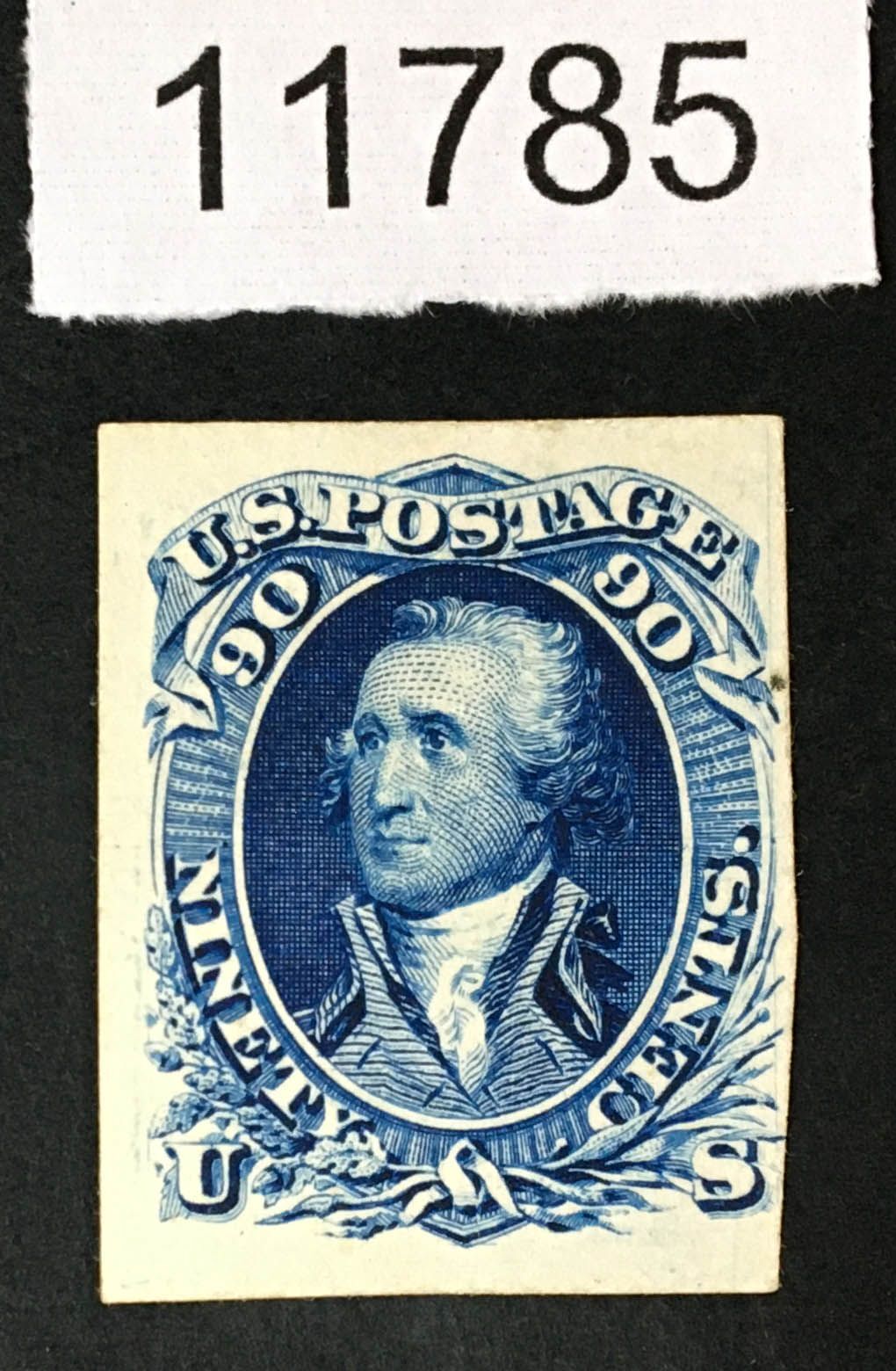 US Stamps # 72p4 Plate Proof on Card LOT #11785 | United States, Back ...