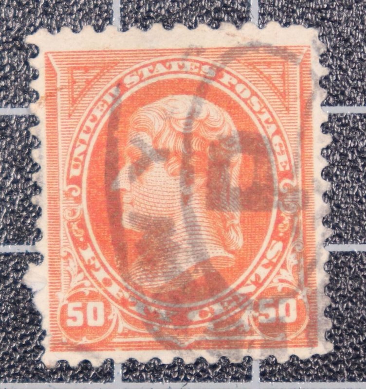 Scott 275 50 Cents Jefferson Used Nice Stamp SCV $40.00 | United States ...
