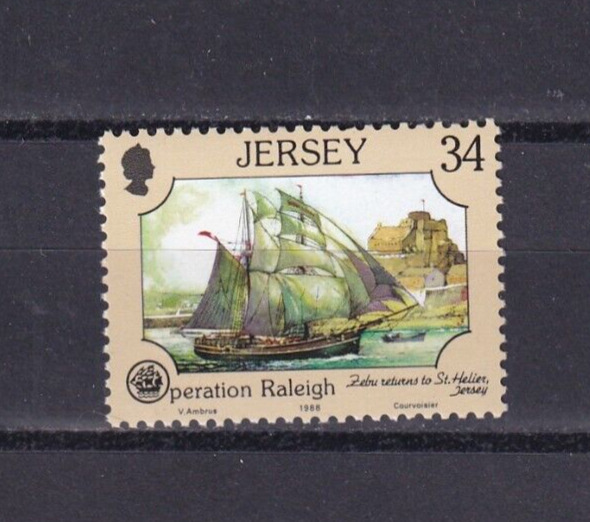 LI01 Jersey Great Britain 1988 Operation Raleigh | Great Britain, Stamp ...