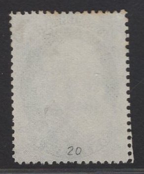 US Stamp #20 1c Blue Franklin Type II USED SCV $275 | United States ...