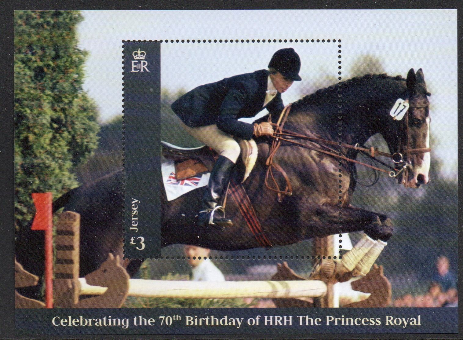 Jersey 2021 HRH Princess Anne Miniature Sheet Unmounted Mint NHM ...