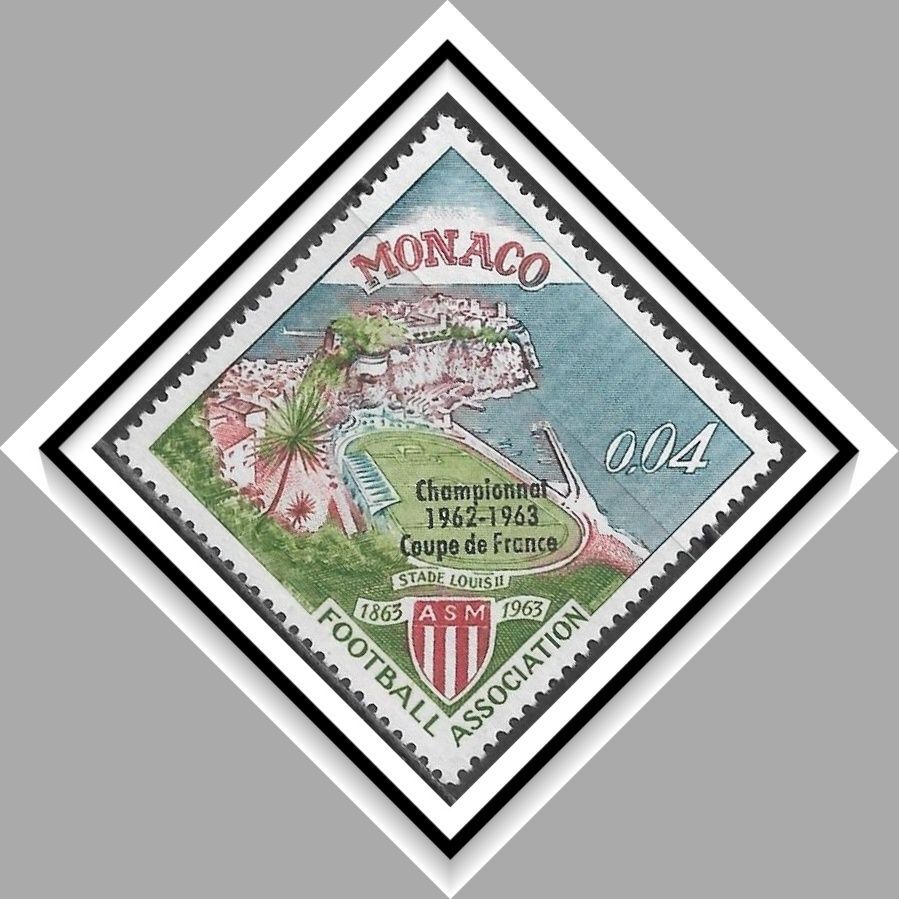 Monaco #556 Soccer Stadium NG | Europe - Monaco, General Issue Stamp ...