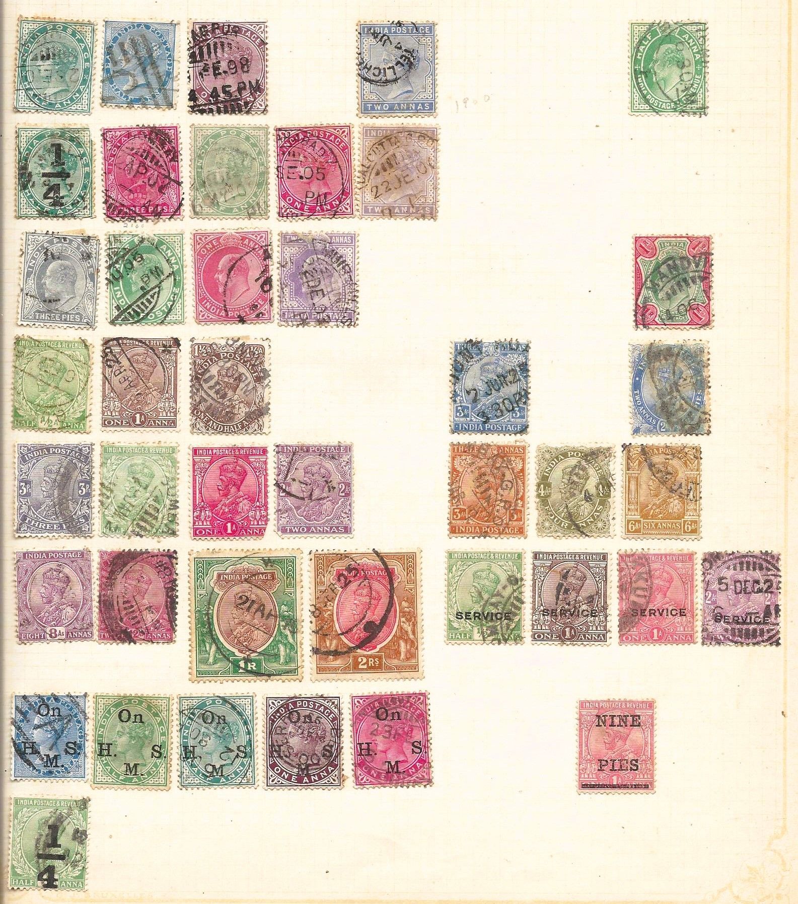 India and States - See 3 Scans.....some nice stamps. | United States ...
