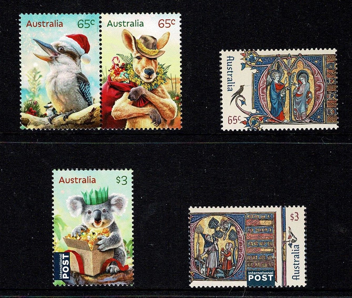 Australia 2024 Christmas Set of 5 MNH | Australia & Oceania - Australia ...