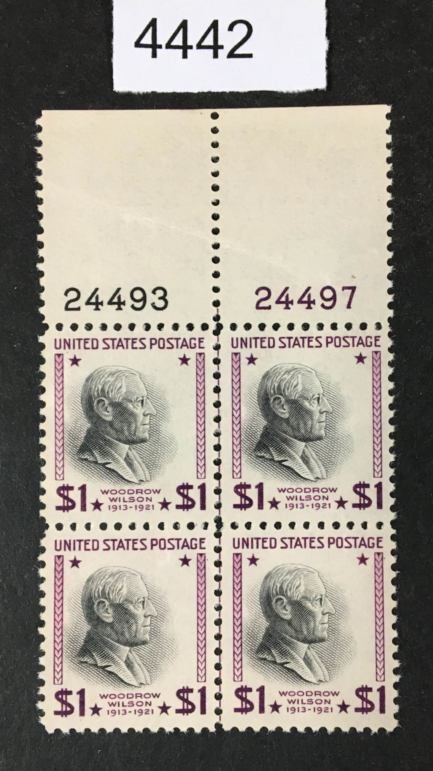 US Stamps # 832 Plate Block Mint OG NH LOT #4442 | United States ...