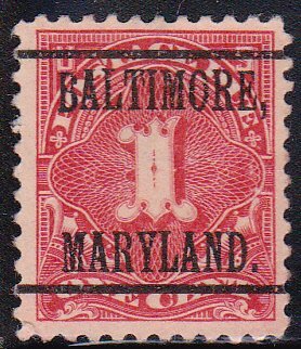 Precancel - Baltimore, MD PSS L-6 TS - Town and Type Issue | United ...