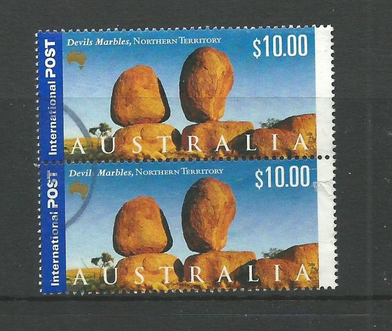 Australia - $10 Devils Marbles Vertical Pair | Australia & Oceania ...