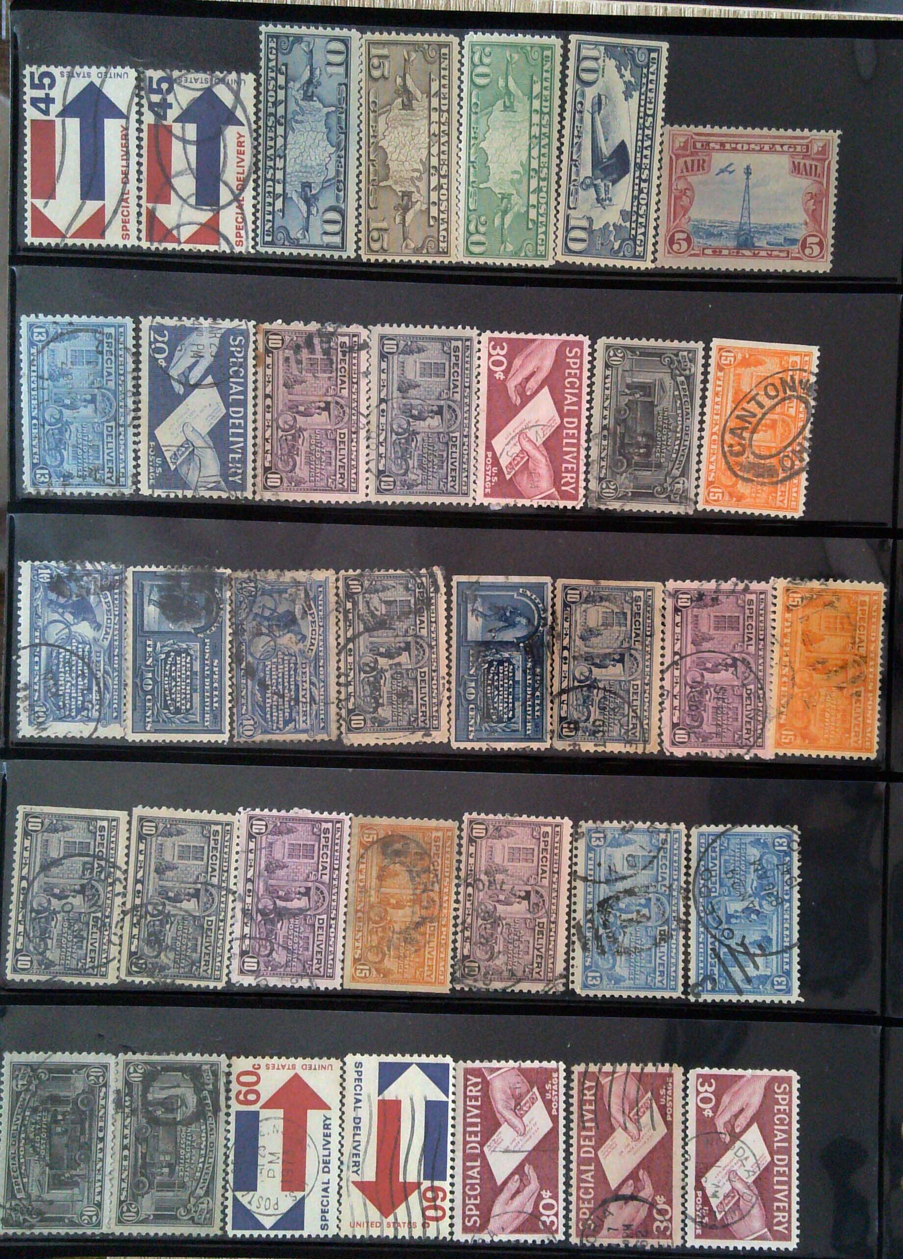 Small Collection - Mixed conditions - Airmails & SP Delivery | United ...