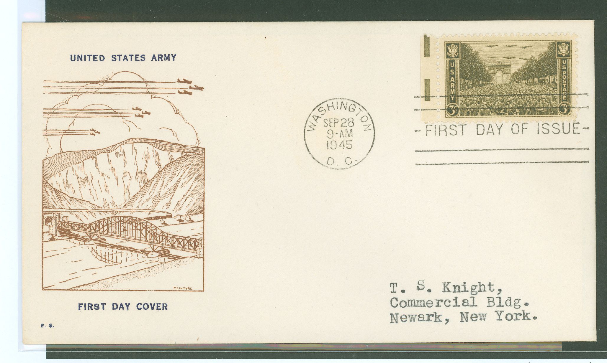 US 934 FDC | United States, General Issue Stamp / HipStamp