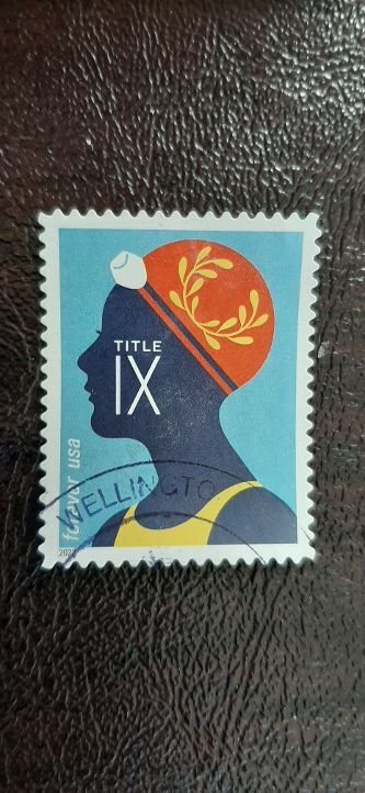 US Scott # 5669; Used (58c) Title IX Swimmer, 2022; XF centering; off ...