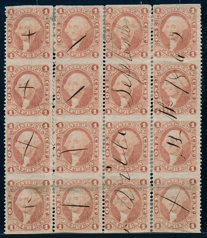 U.S. REV. First Issue R1b Used (ID # 106243)- L | United States ...