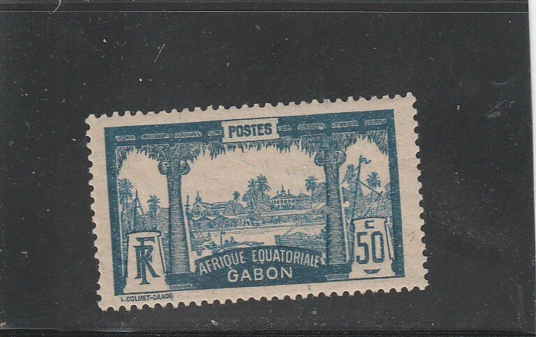 Gabon Scott# 67 MH (1910 Libreville) | Africa - Gabon, General Issue ...