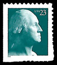 PCBstamps US #3619 Bk Sgl 23c George Washington, MNH, (14) | United ...