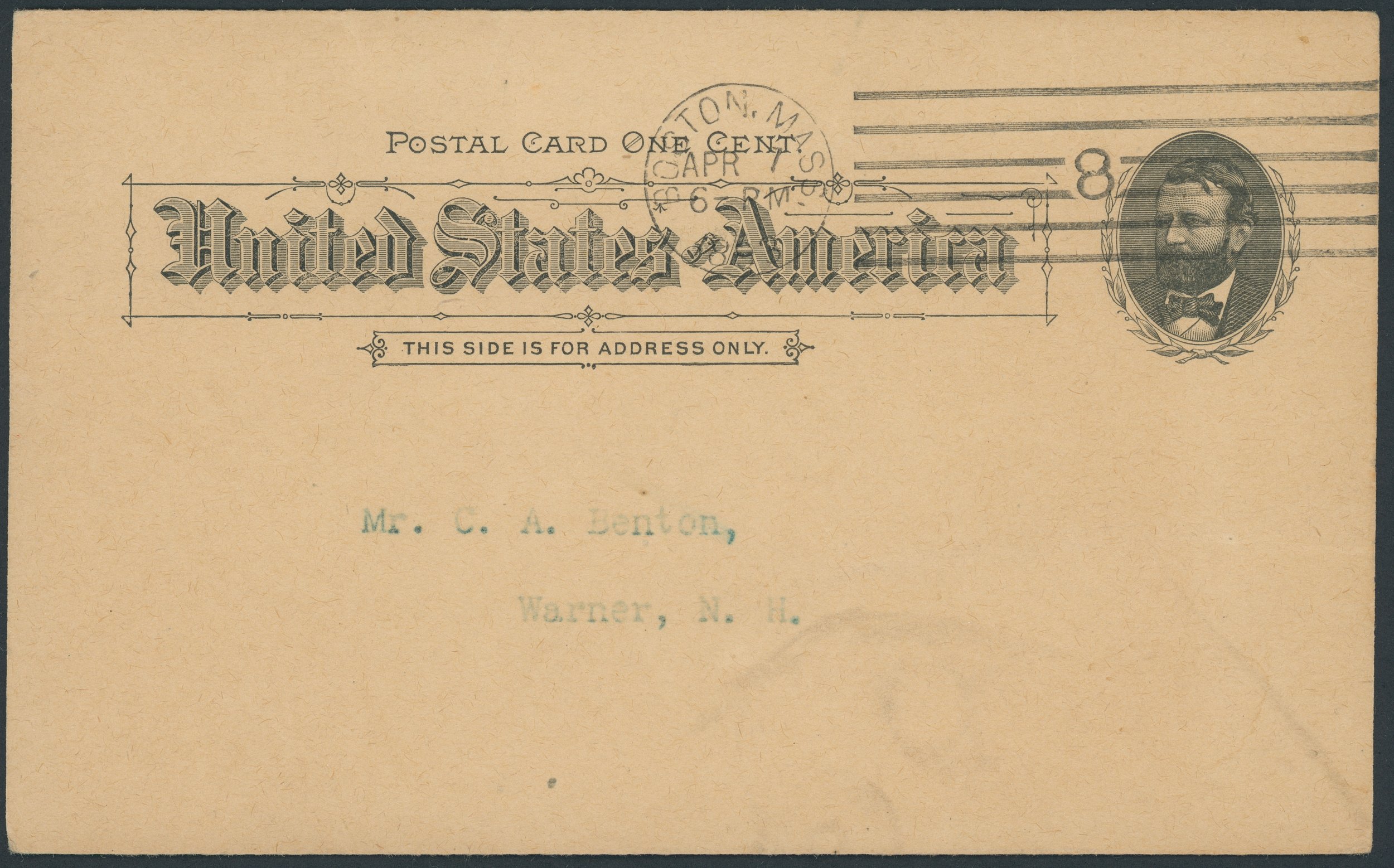 US #UX10 Postal card; Used -- See details and scans | United States ...