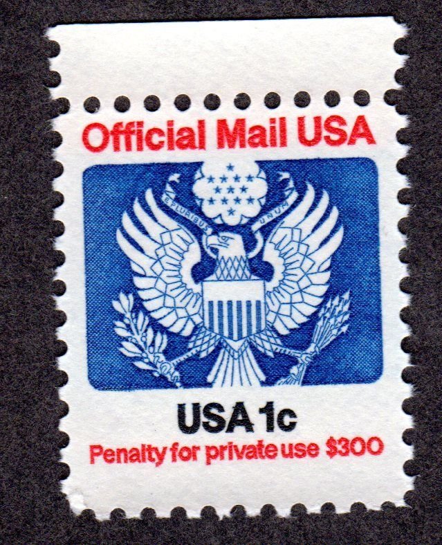 US Official Scott # O127, MNH, Official Mail. CV = $ 0.25 Lot 220360 ...