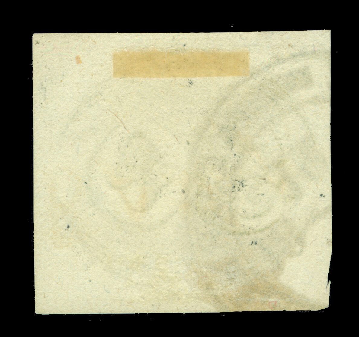 BRAZIL 1843 OLHO DE BOI 30reis black - thick white paper - Scott # 1 ...