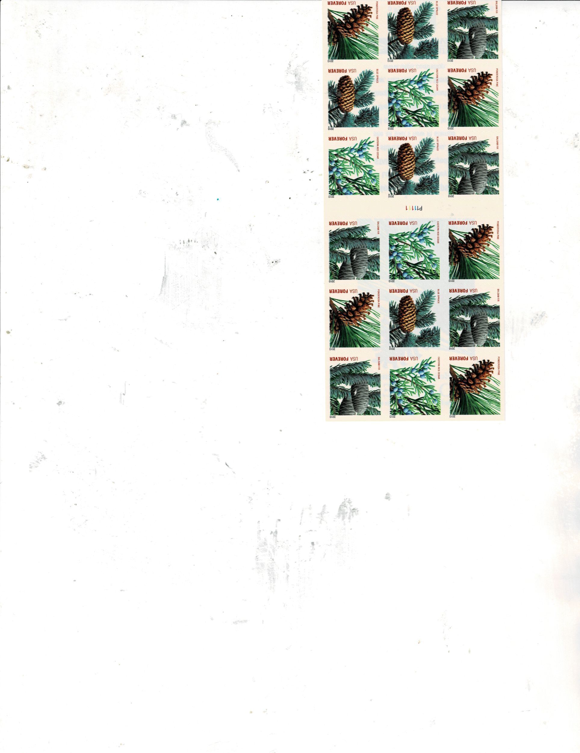 Evergreen Pines Forever US Postage ATM Booklet #4482-85 VF MNH | United ...