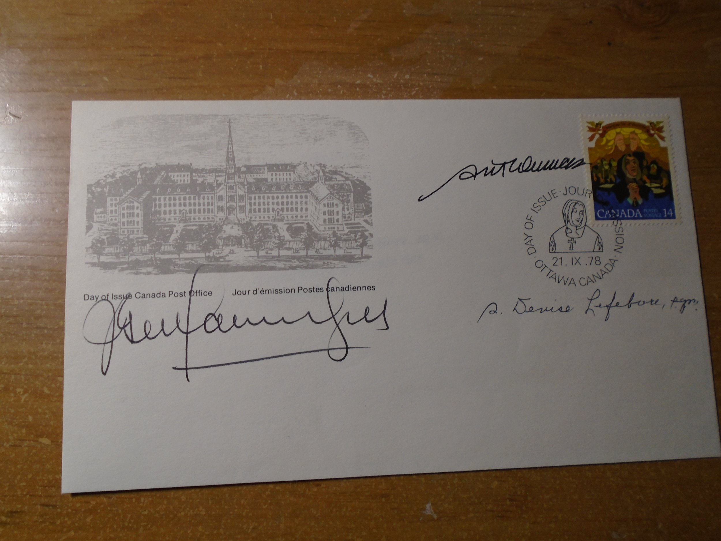 Canada FDC 1978 JG Lamontagne signature | Canada, Military Stamp / HipStamp