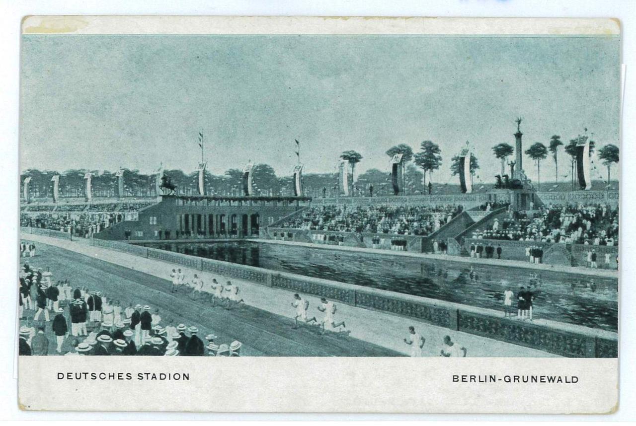 Bk1834 - Germany - Postal History - 1916 Olympic Games Stationery Card ...