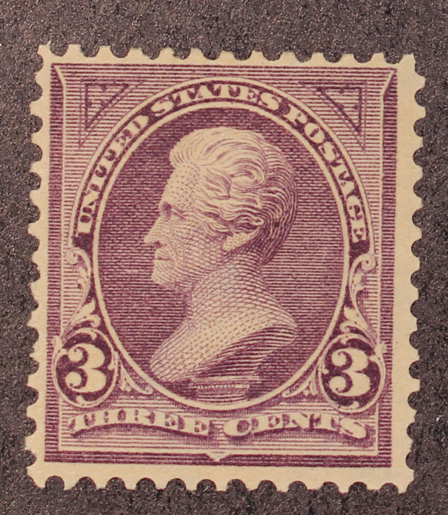 Scott 268 - 3 Cents Jackson - OG MH - Nice Stamp - SCV - $37.50 ...