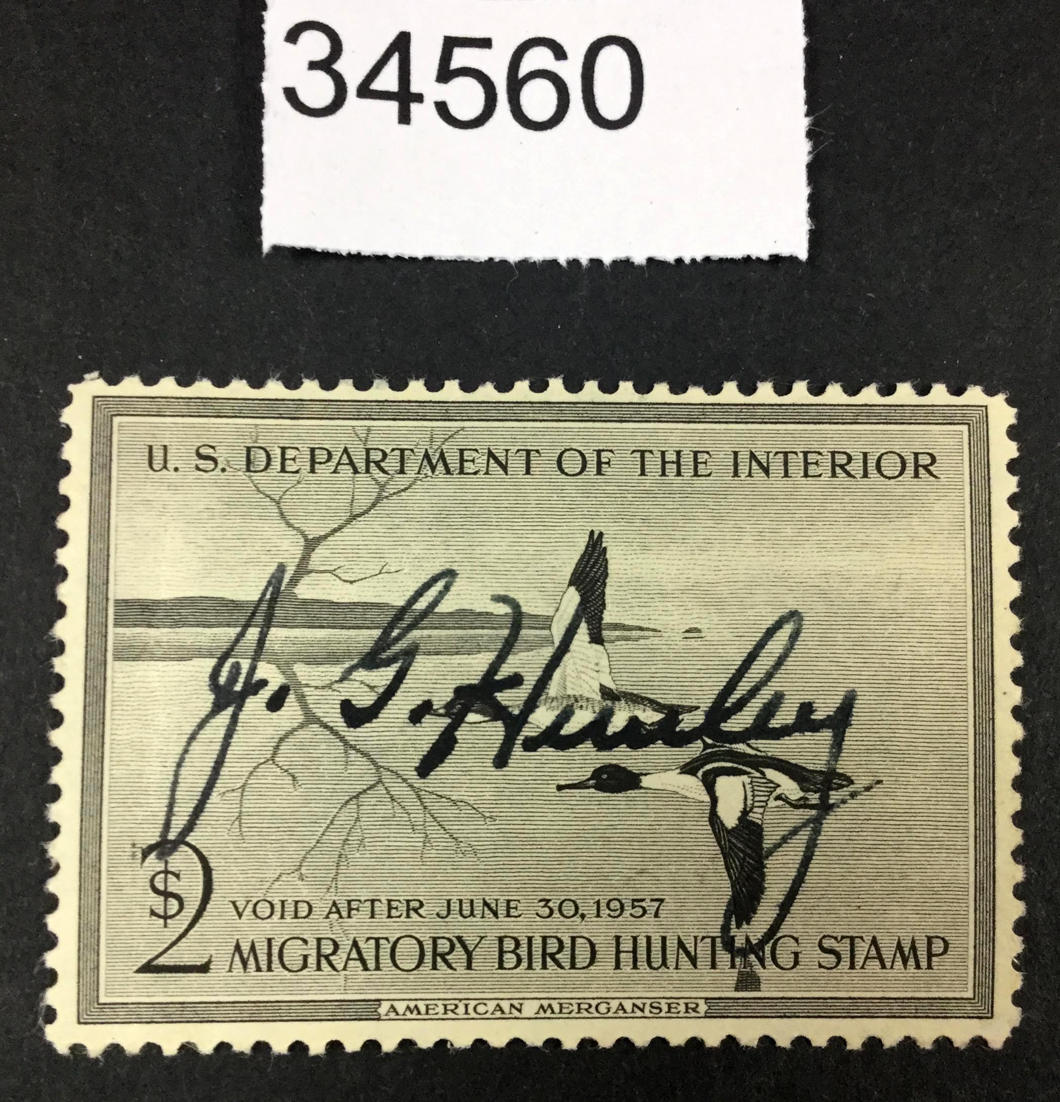 US Stamps #Rw23 Maryland Resident Hunting License Used LOT #34560 ...