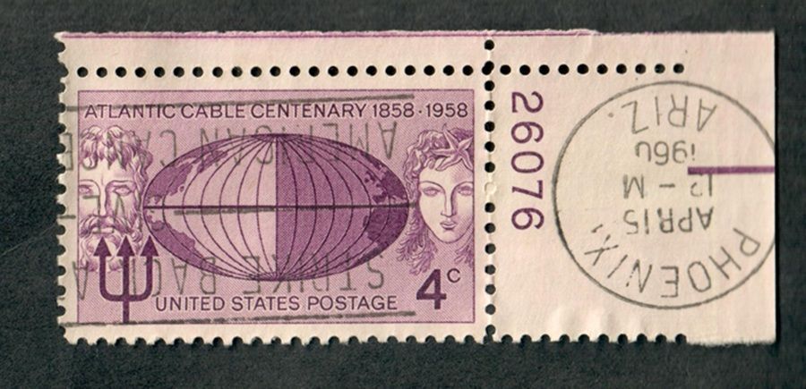 1112 Socked on the Nose Used Plate Number Single - SON PNS | United ...