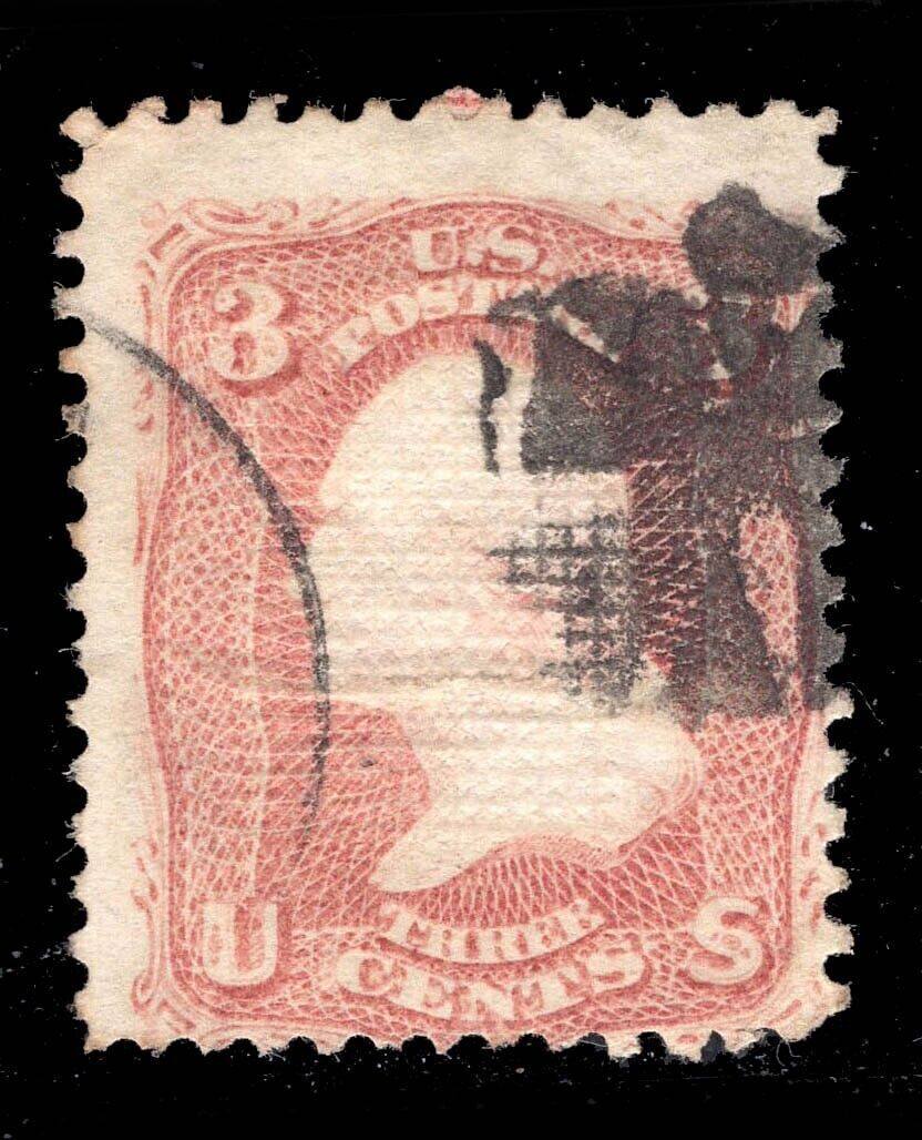 US Stamps #85C Z Grill Used Sound CAT. $3,500 LOT #80976 | United ...