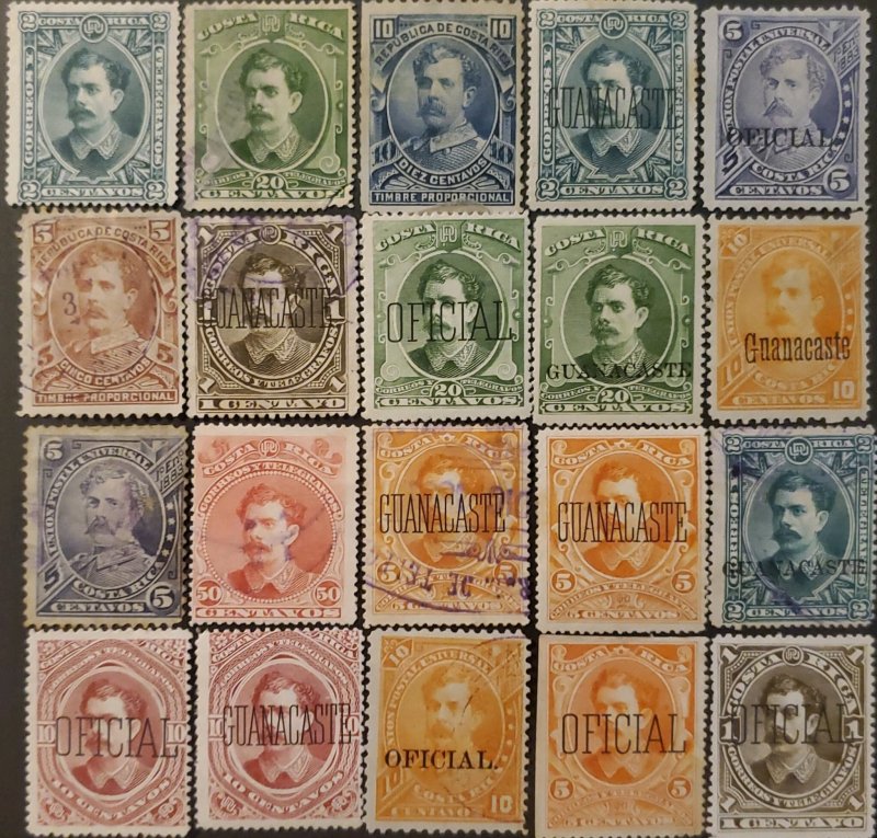 O) 1889 Costa Rica, President Bernardo Soto Alfaro, Guanacaste ...