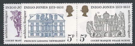 GB 1973 Inigo Jones. SG 935-938 | Great Britain, Stamp / HipStamp