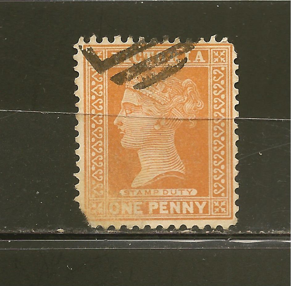 Victoria SC#169 Queen Victoria One Penny Used | Australia & Oceania ...