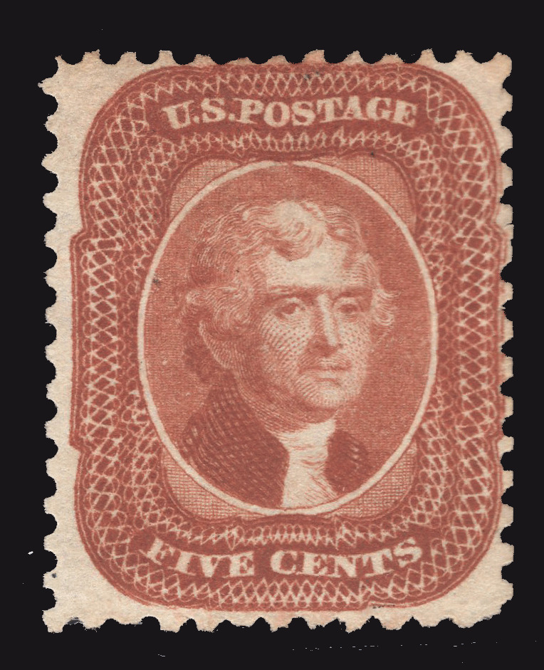 US Stamps #42 Re-Issue Ngai APS Cert LOT #80005* | United States ...