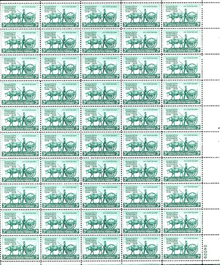 U.S. #981 Mint PL# Sheet of 50 OG NH | United States, General Issue ...