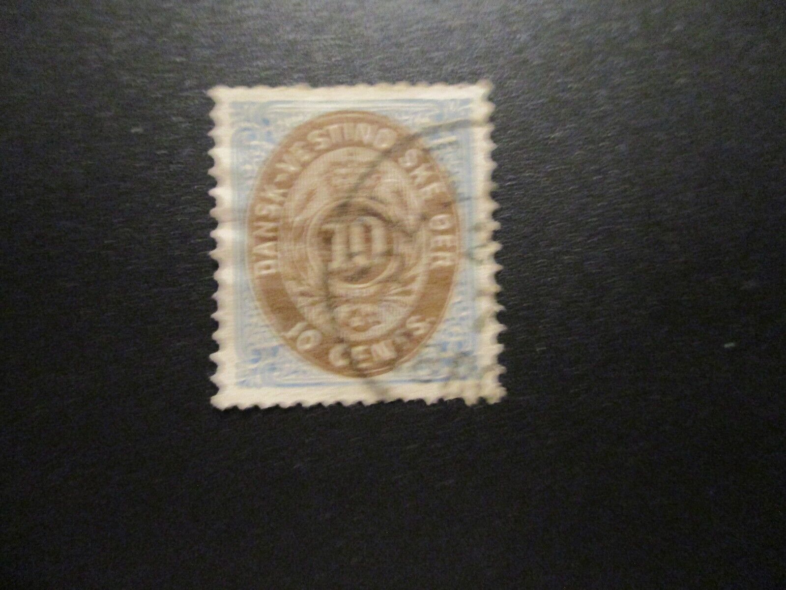 Danish West Indies #10 Used (8/22-K3P) 2 | Europe - Denmark, General ...