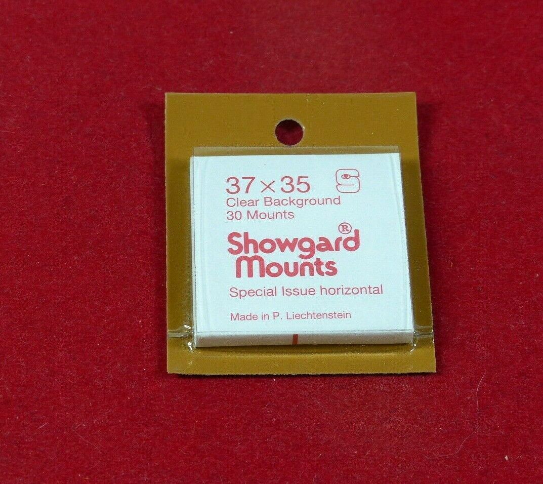 Showgard Stamp Mounts Gard - Black and Clear - Choice of styles and ...